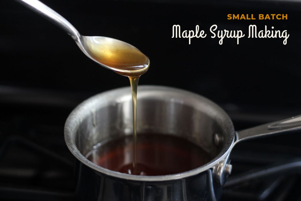 Small Batch Maple Syrup in Your Home Kitchen — A Practical Guide to ...